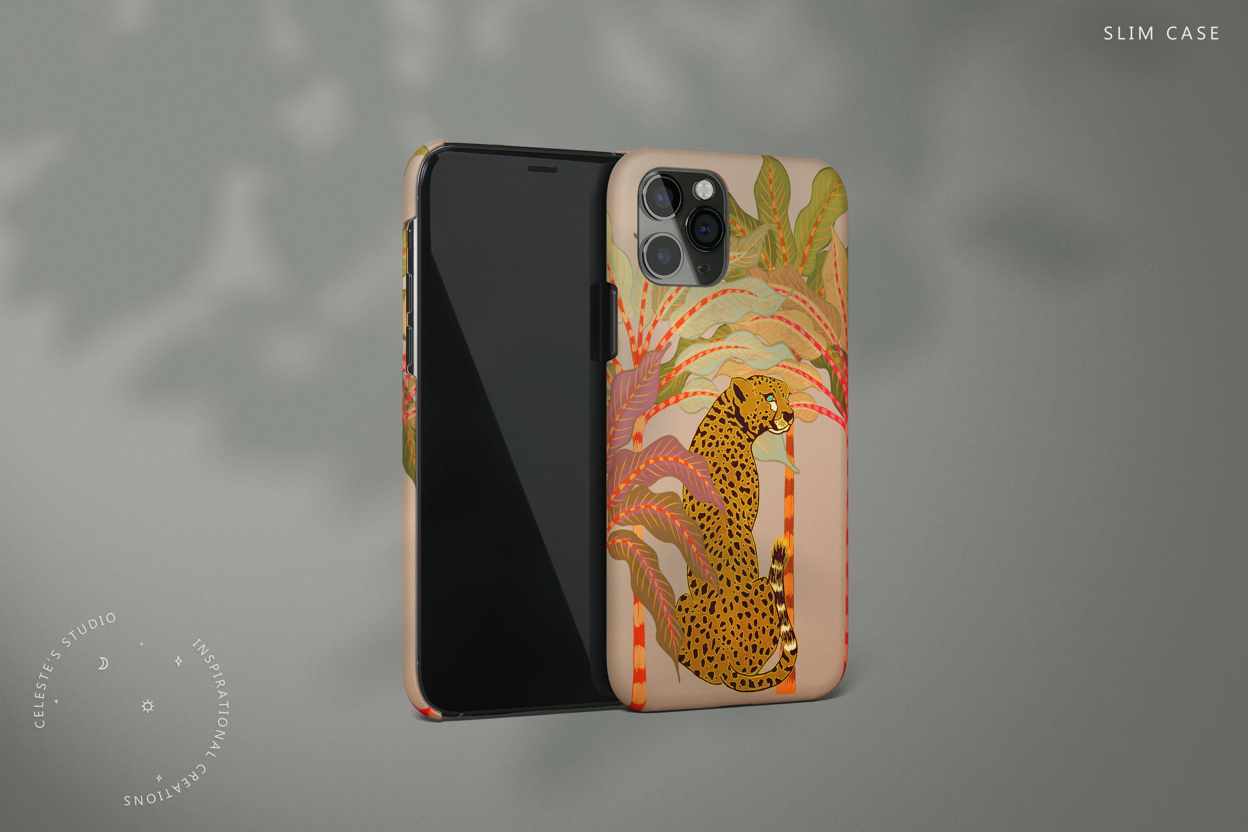 CHEETAH Print Iphone 13 Pro Case Animal Print Iphone 14 Pro - Etsy