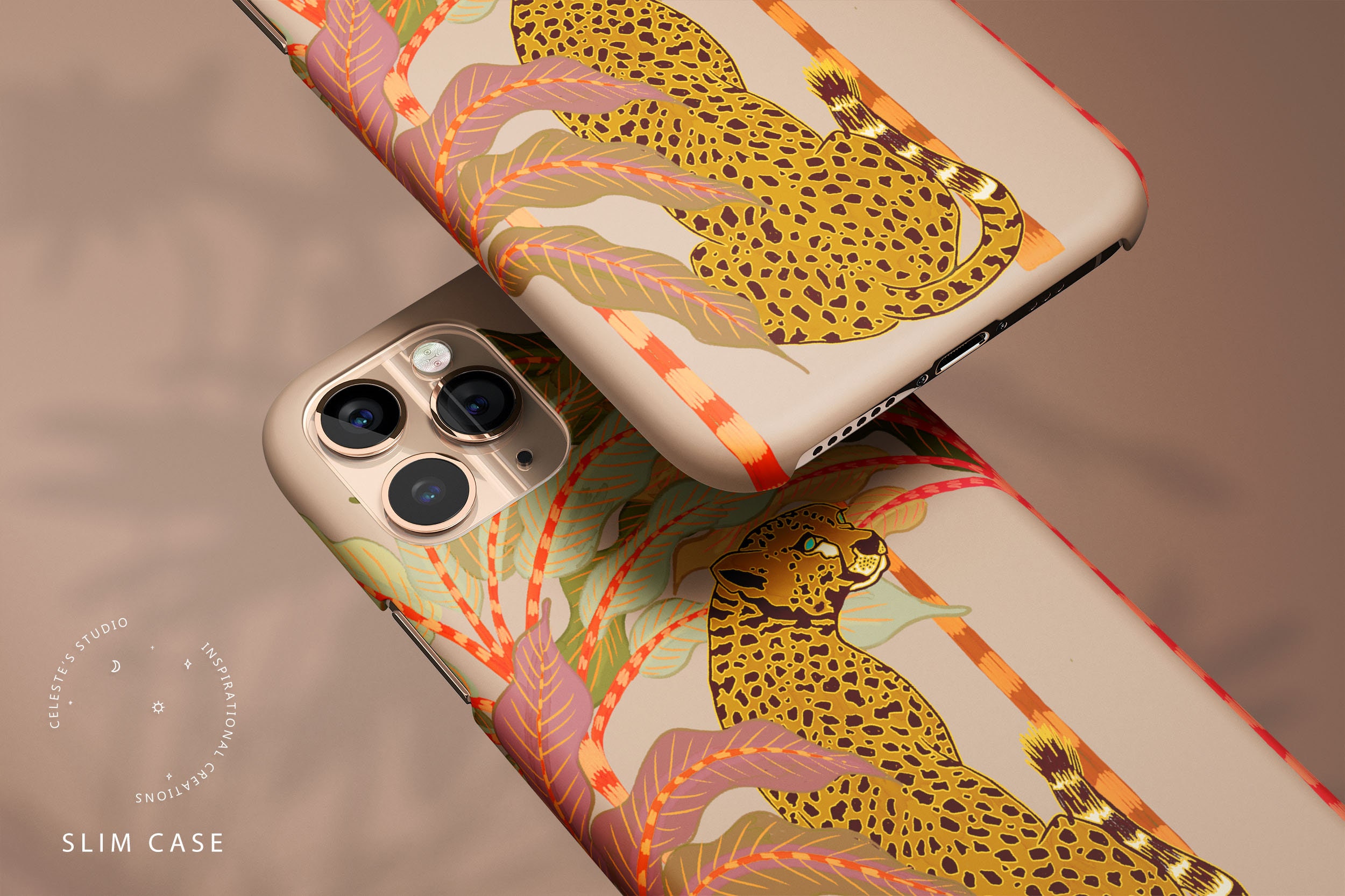 CHEETAH Print Iphone 13 Pro Case Animal Print Iphone 14 Pro - Etsy