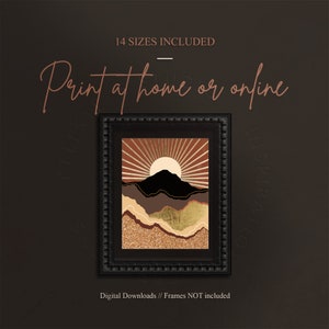 FALL Art Print Set of 2 / Boho Autumn Art Prints, Printable Wall Art ...