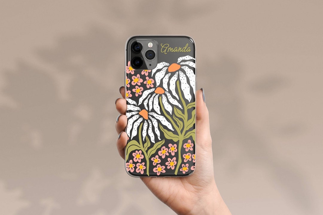PERSONALISED iPhone 15 Case Clear / Celestes.studio© / Custom iPhone 14 ...