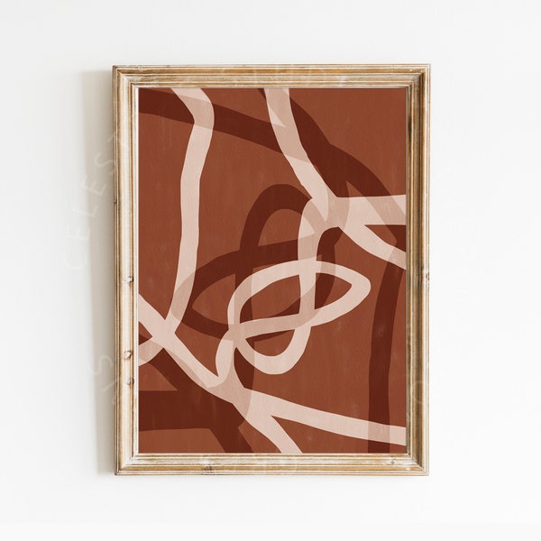 Line Art Print - Etsy