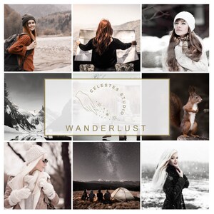 WANDERLUST Mobile Lightroom Presets, Rustic Moody Presets, Travel ...