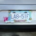 3D Printed Kirby License Plate Frame: Kawaii Car Accessory - Etsy