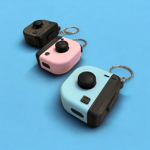 Joy-con Controller Inspired AirTag Holder + Fidget Toy – Clickable ...
