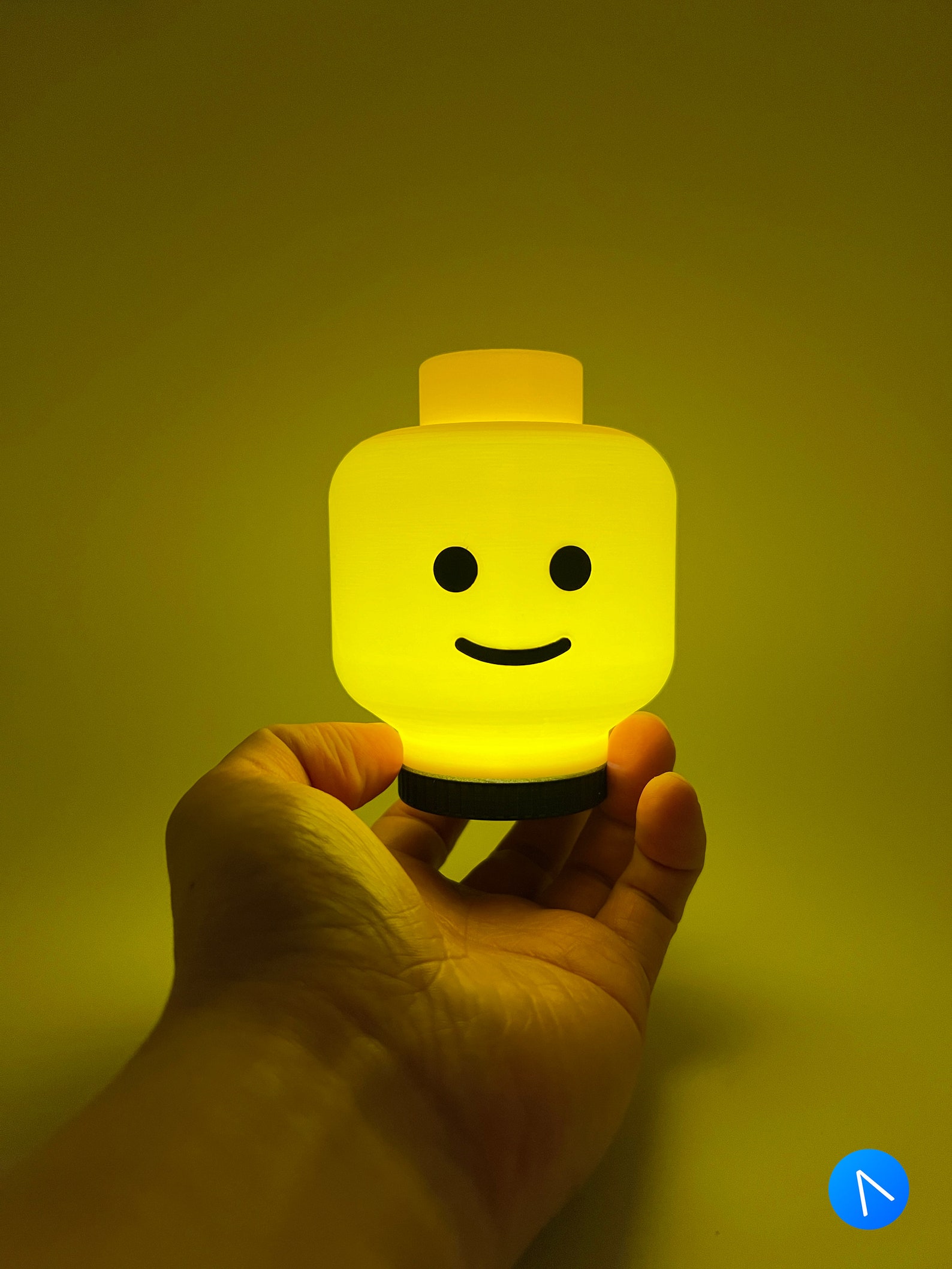 Mini Figure Head Night Light - Fun and Whimsical Bedtime Companion for ...