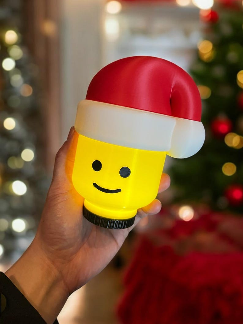 Mini Figure Head Night Light - Fun and Whimsical Bedtime Companion for ...