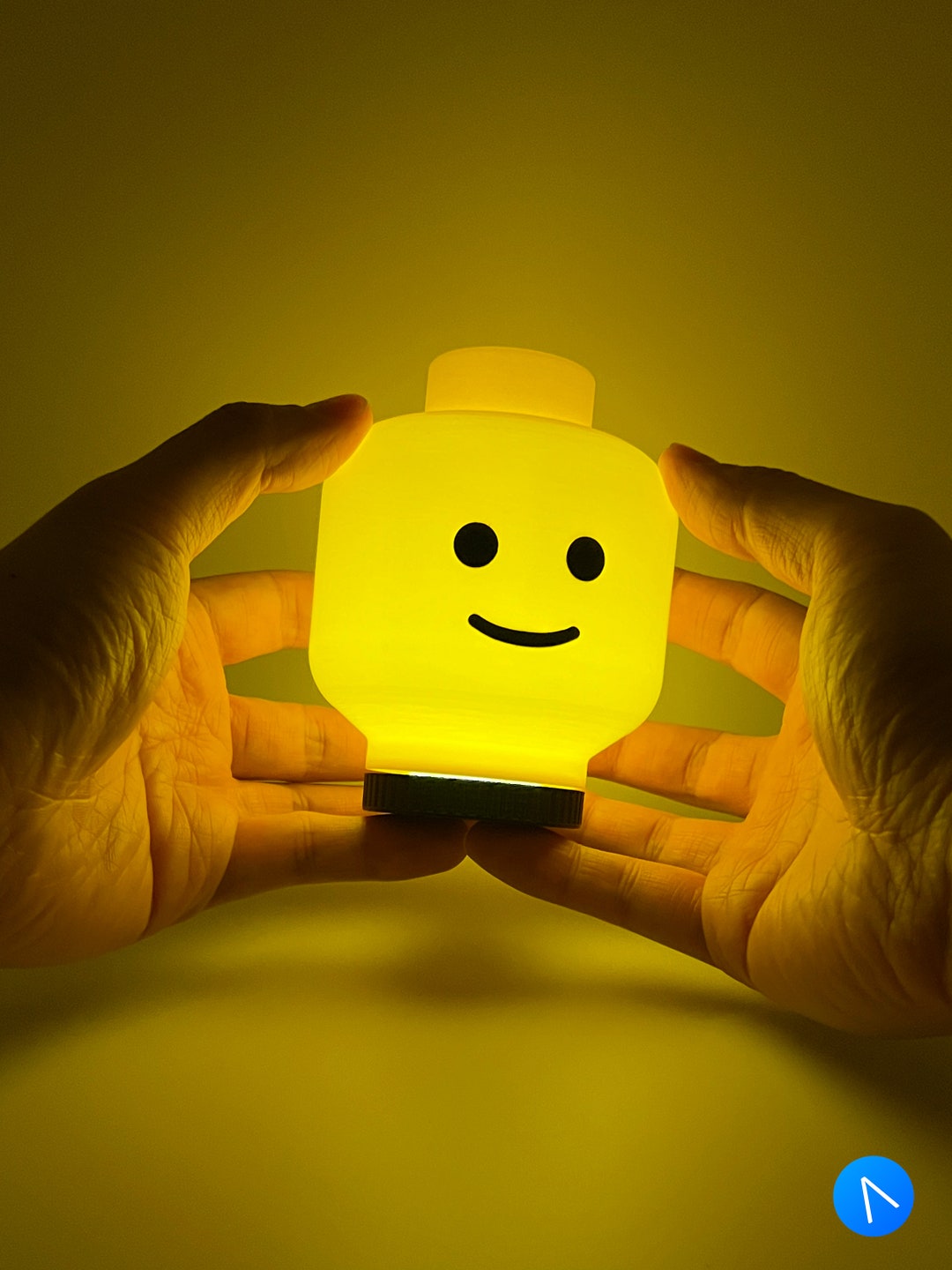 Mini Figure Head Night Light - Fun and Whimsical Bedtime Companion for ...