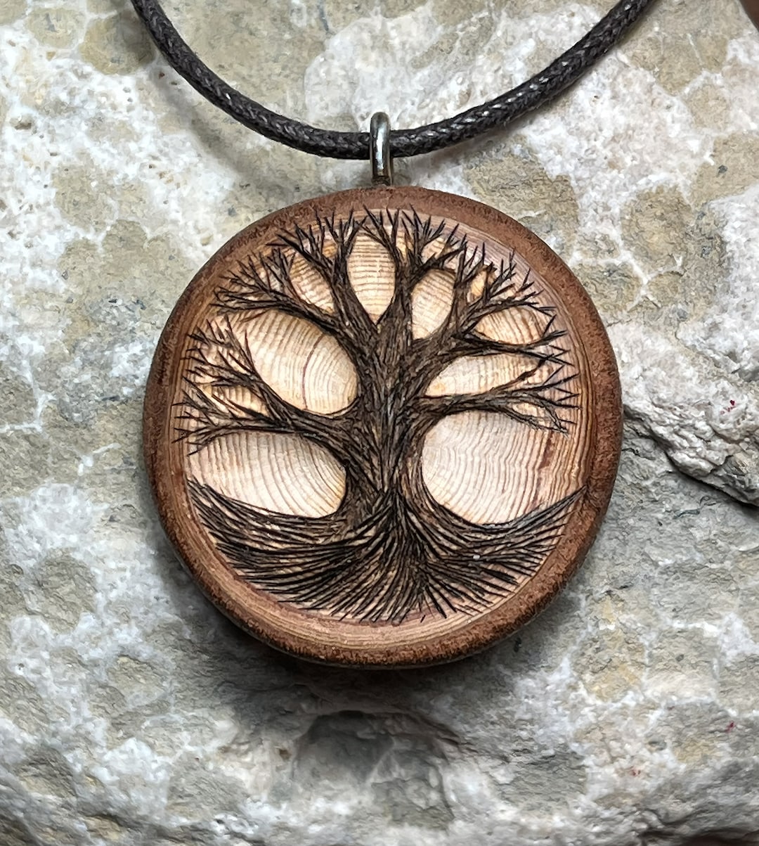 Hemlock Root Pendant - Etsy