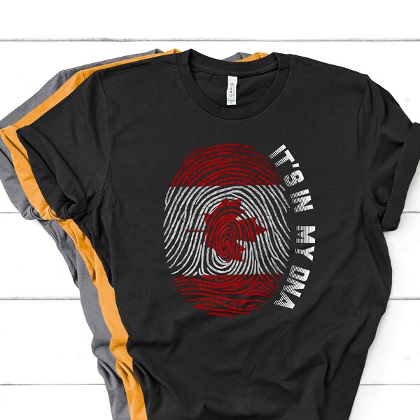 Canadian Flag Shirt - Etsy