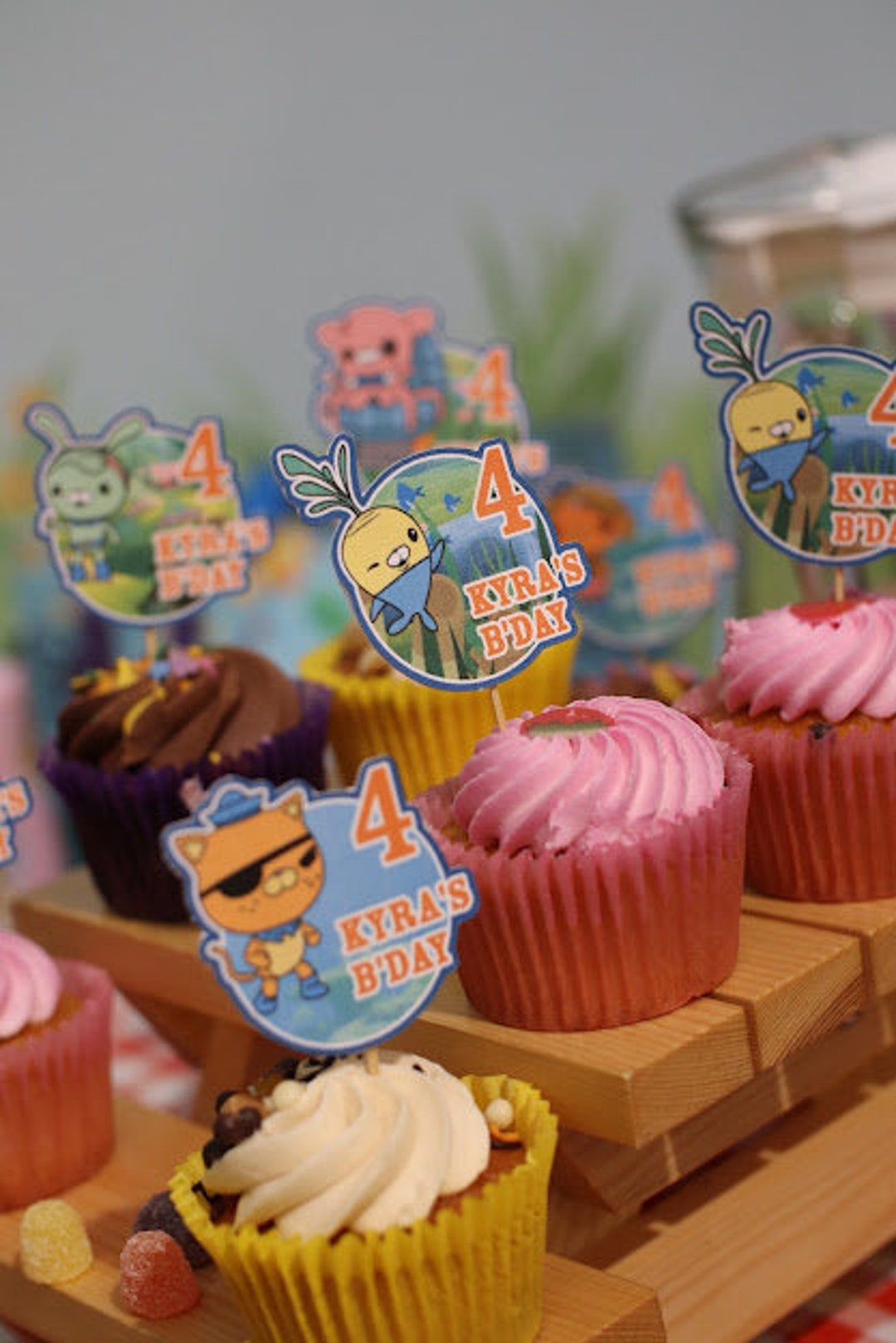 Octonauts Cupcake & Cake Toppers - Etsy
