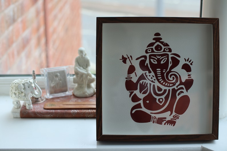 Ganesha Shadow Box - Etsy