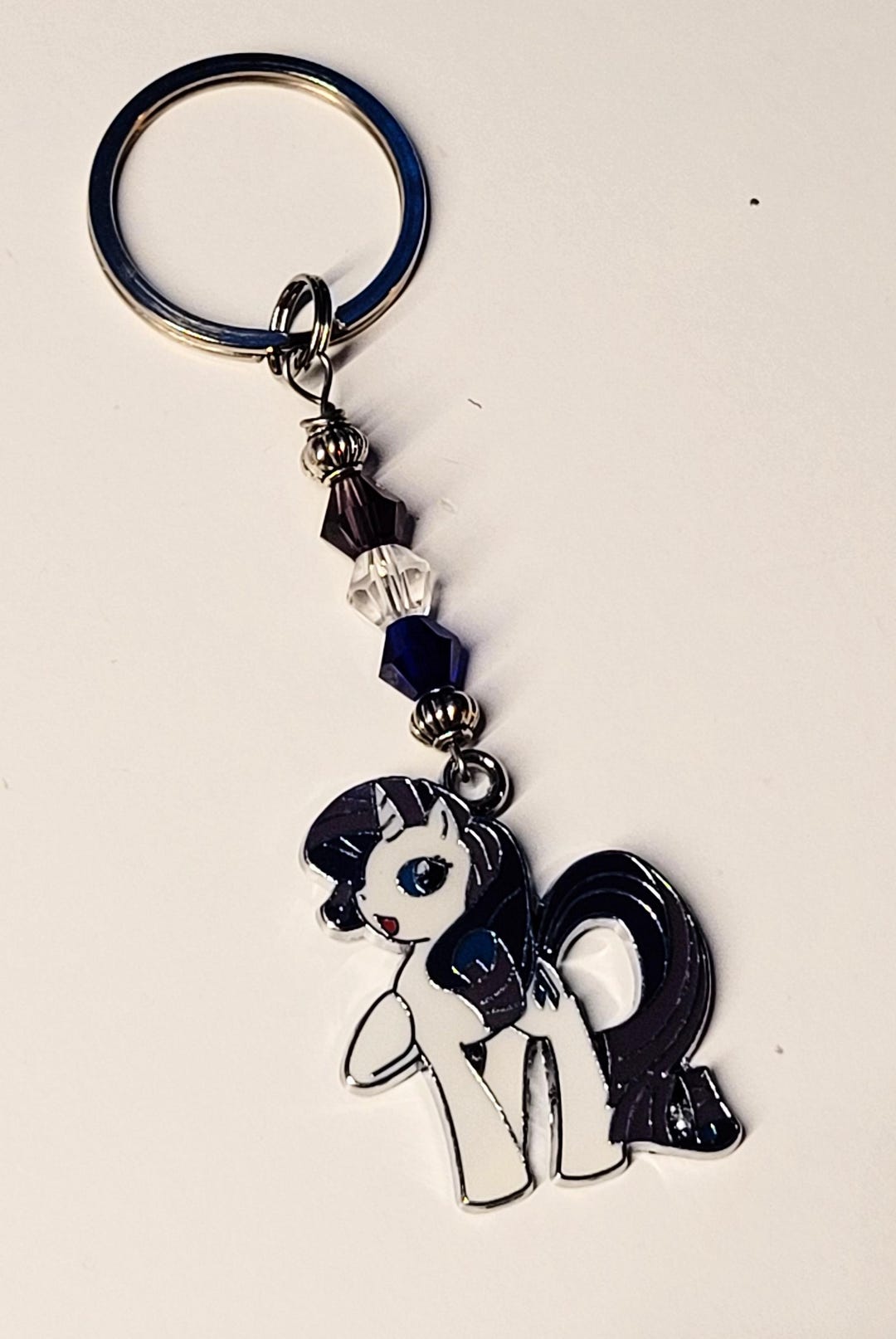 My Little Pony, Rarity, Keychain Handmade - Etsy