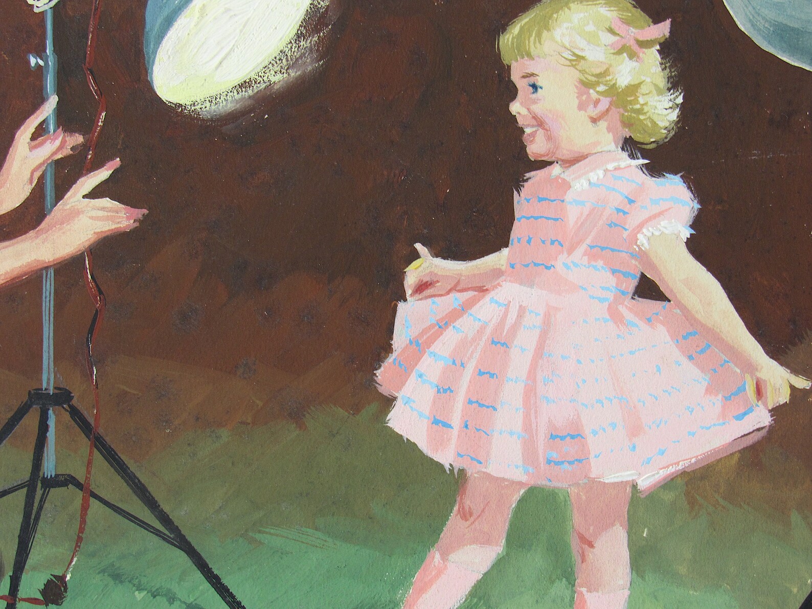 Robert Childress American Weekly Original Gouache Cover Illustration ...