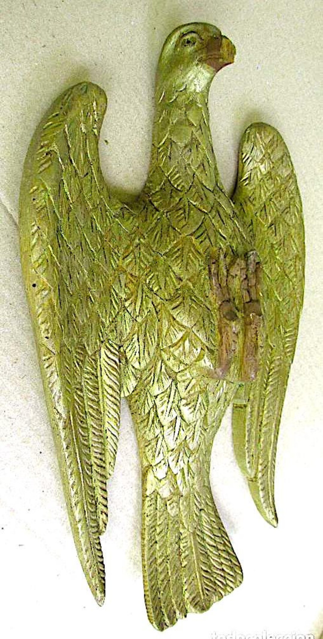 Wooden Gold Colored Holy Dove, Altar Piece - Etsy