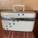 Upcycled Vintage 1960s Globester Train Travel Cosmetic Case Summer ...