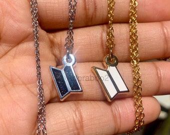 Bts Logo Necklace - Etsy