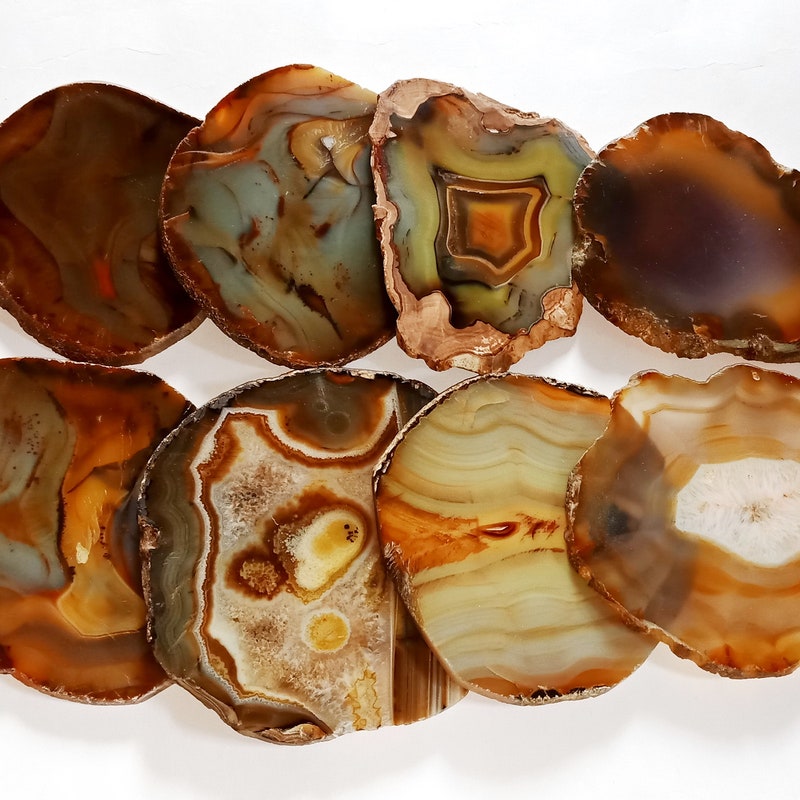 Agate Coaster - Etsy