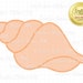 SVG Shell Set Cut File for HTV Vinyl and Paper Seashell Ocean - Etsy