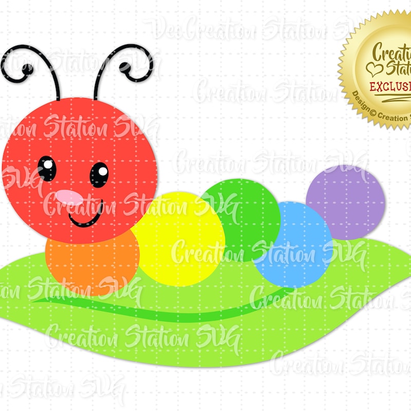 Rainbow Caterpillar - Etsy