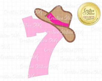 7th Birthday Hat - Etsy