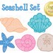 SVG Shell Set Cut File for HTV Vinyl and Paper Seashell Ocean - Etsy