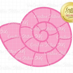 SVG Shell Set Cut File for HTV Vinyl and Paper Seashell Ocean Beach ...