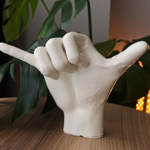 Shaka Hand Sign Mini Statue Hang Loose | Etsy