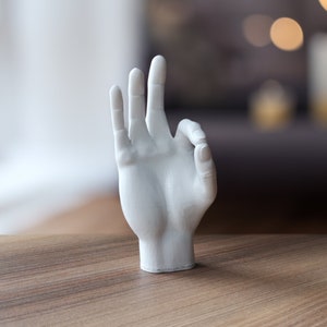 OK Hand Sculpture | Handcrafted OK Sign | Decorative Hand Sculpture ...
