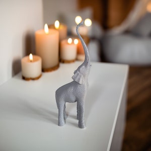Elephant Ring Holder | Handcrafted Elephant Sculpture | Decorative ...