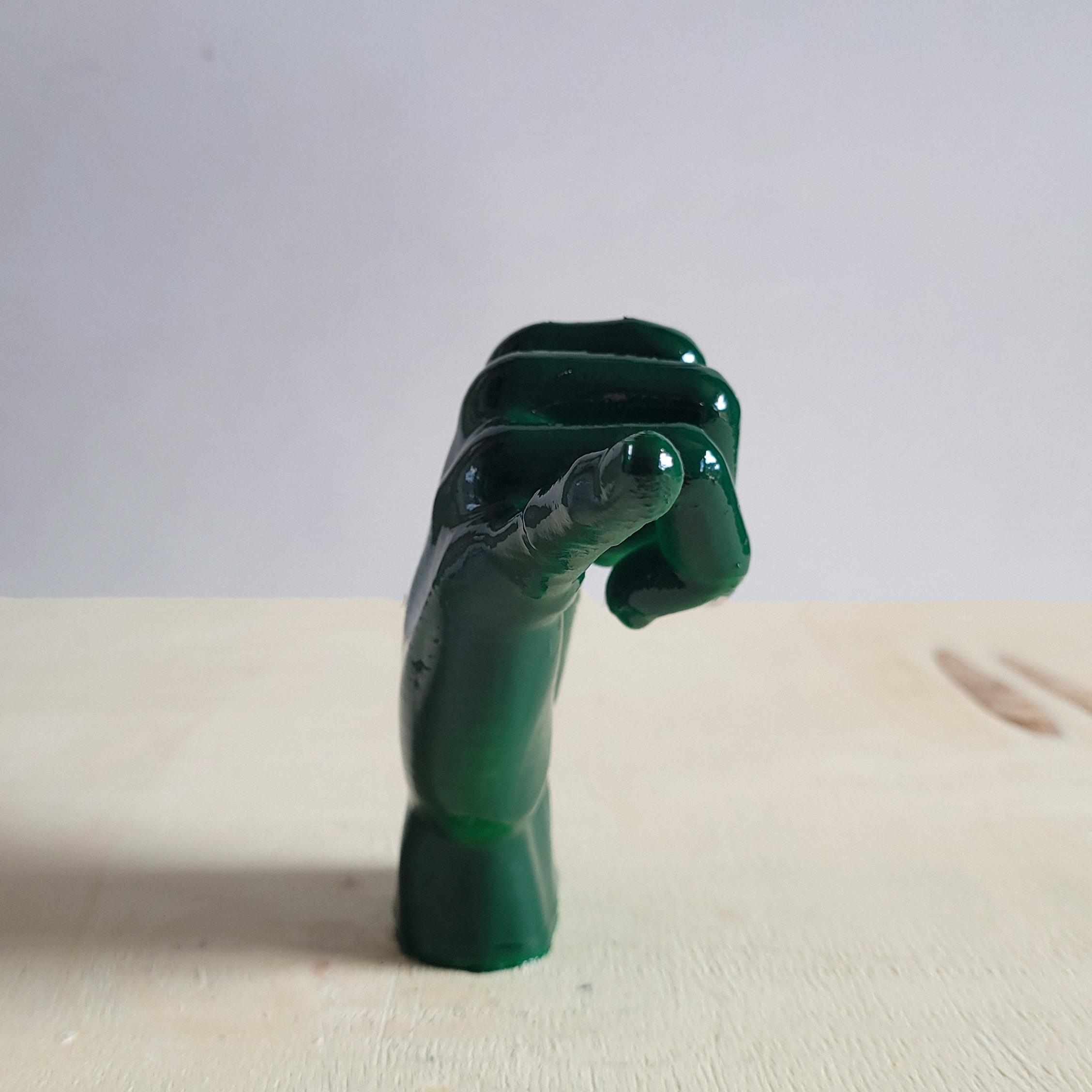 Emerald Green | Hawaiian Shaka Hand Sculpture | Handcrafted Hawaiian ...