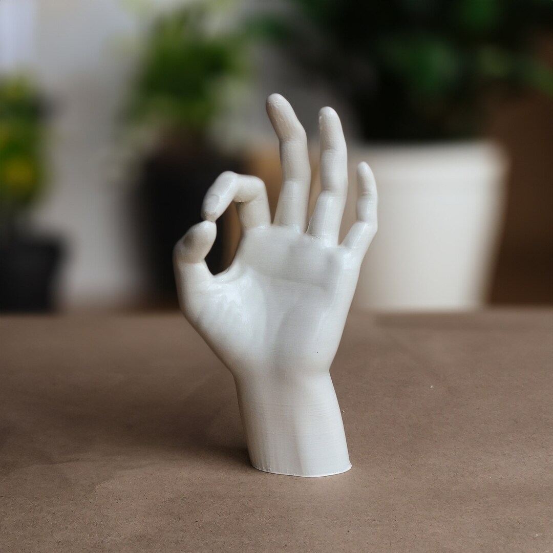 OK Hand Sculpture | Handcrafted OK Sign | Decorative Hand Sculpture ...