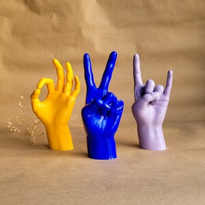 OK Hand Sculpture Handcrafted OK Sign Decorative Hand - Etsy