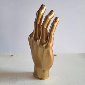 Antique Gold | OK Hand Sculpture | Handcrafted OK Sign | Decorative ...