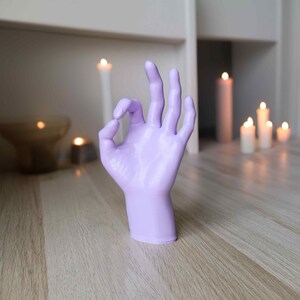 OK Hand Sculpture Handcrafted OK Sign Decorative Hand Sculpture Modern ...