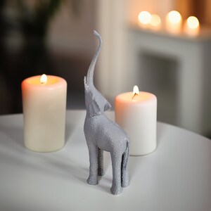 Elephant Ring Holder | Handcrafted Elephant Sculpture | Decorative ...