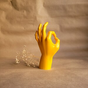 OK Hand Sculpture Handcrafted OK Sign Decorative Hand - Etsy