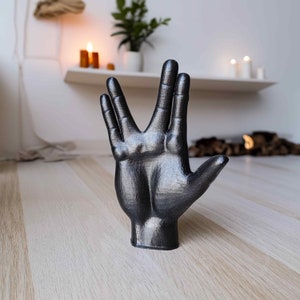Handcrafted Spock Hand Vulcan Salute Sign | Decorative Star Trek ...