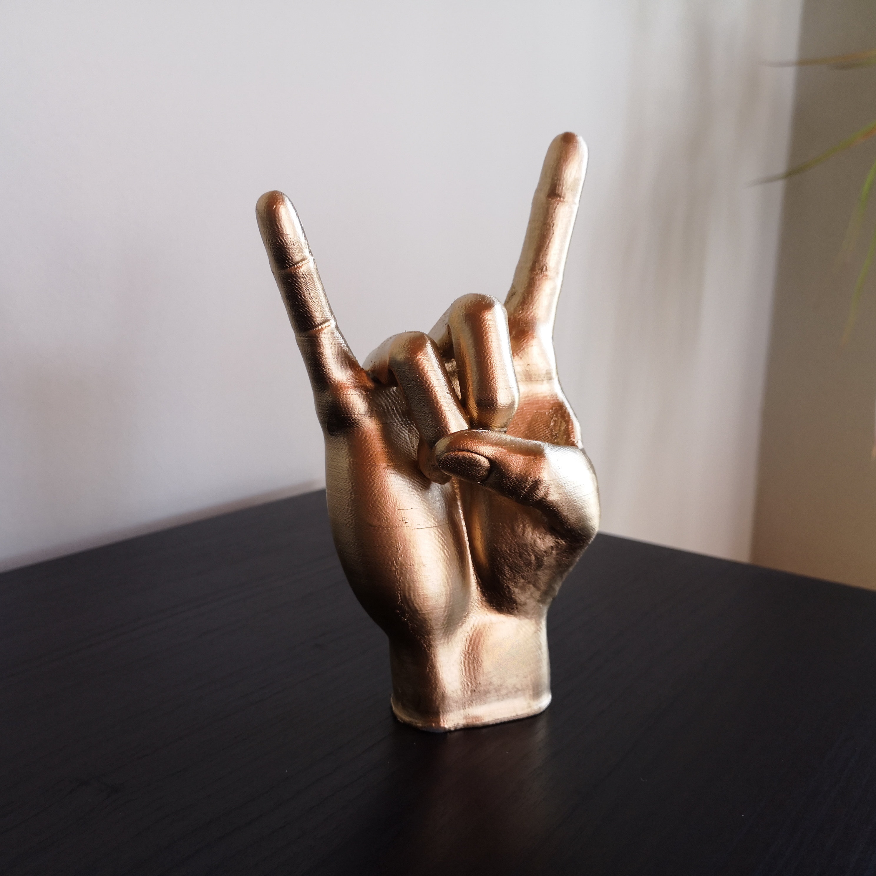 Main en métal Signe en métal Sculpture à la main | Etsy