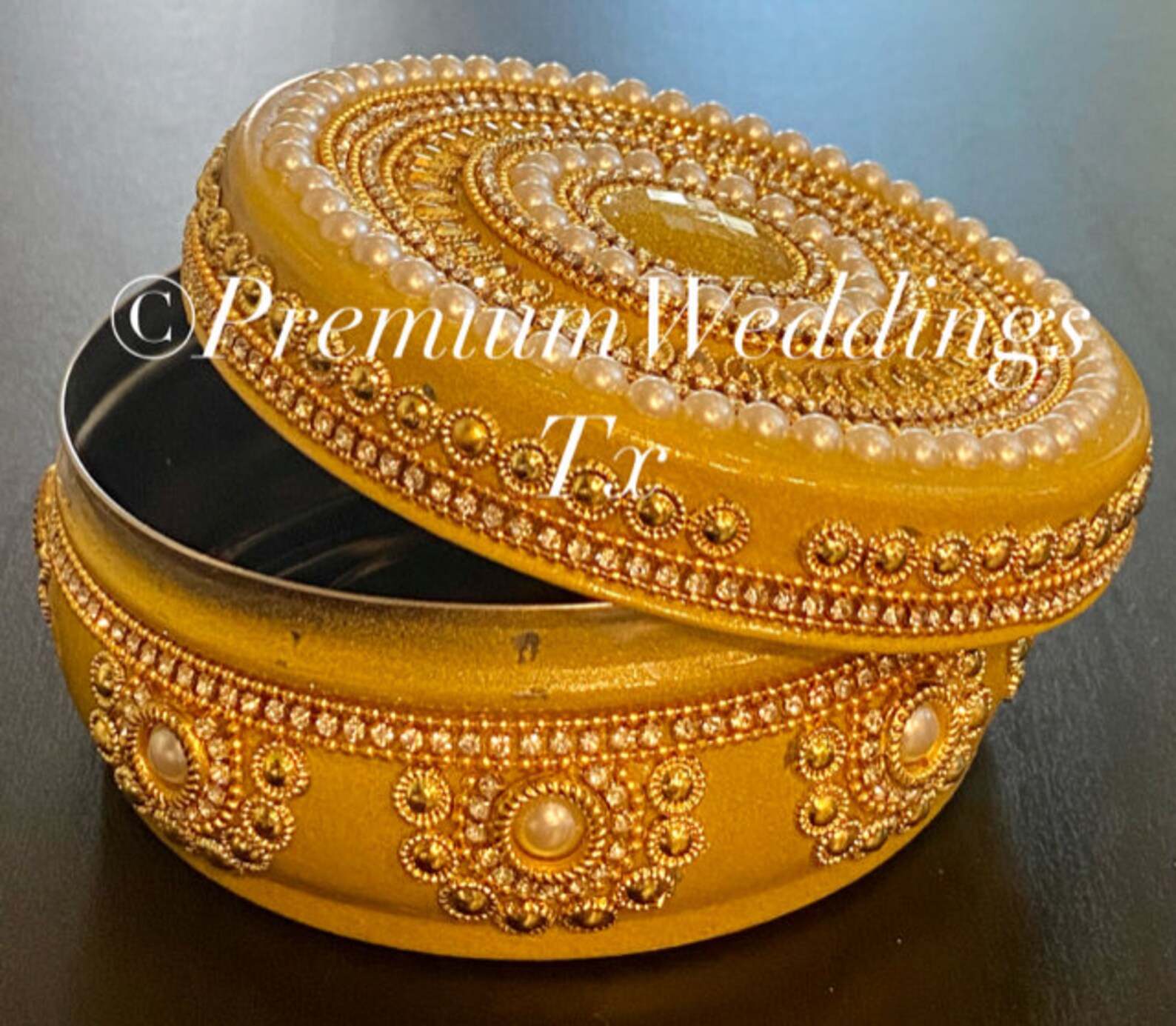 Handmade Mithai Gift Box: Beaded Indian Wedding Decor - 1 Box - Etsy