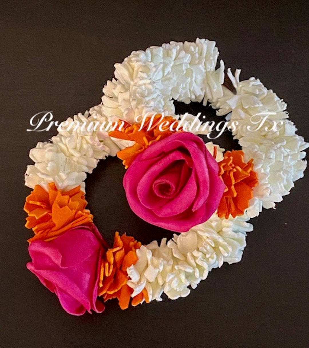 Kids Flower Gajra Pair: Handmade Indian Wedding Bangles - Set of 2 - Etsy