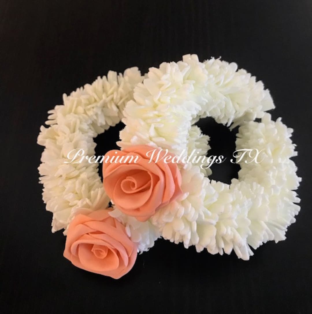 2ct Hand Gajra, Flower Gajra, Jewelry, Wedding, Pithi Bangle, Mehndi ...