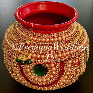 Medium Kalash, Medium Matki, Matki, Puja, Puja Accessories, Indian ...