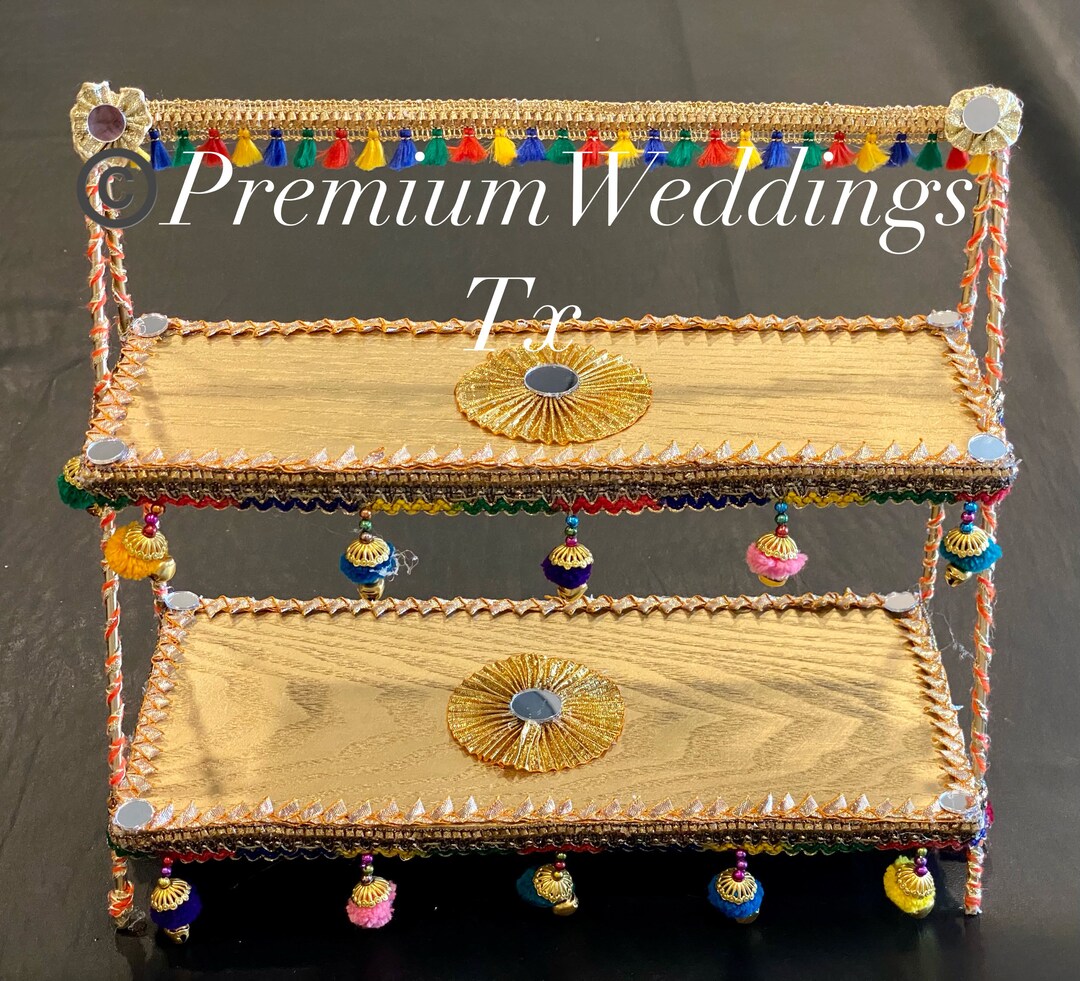 Handmade Decorative Stand: Shaadi, Haldi, Mehndi Decor - 1ct - Etsy UK