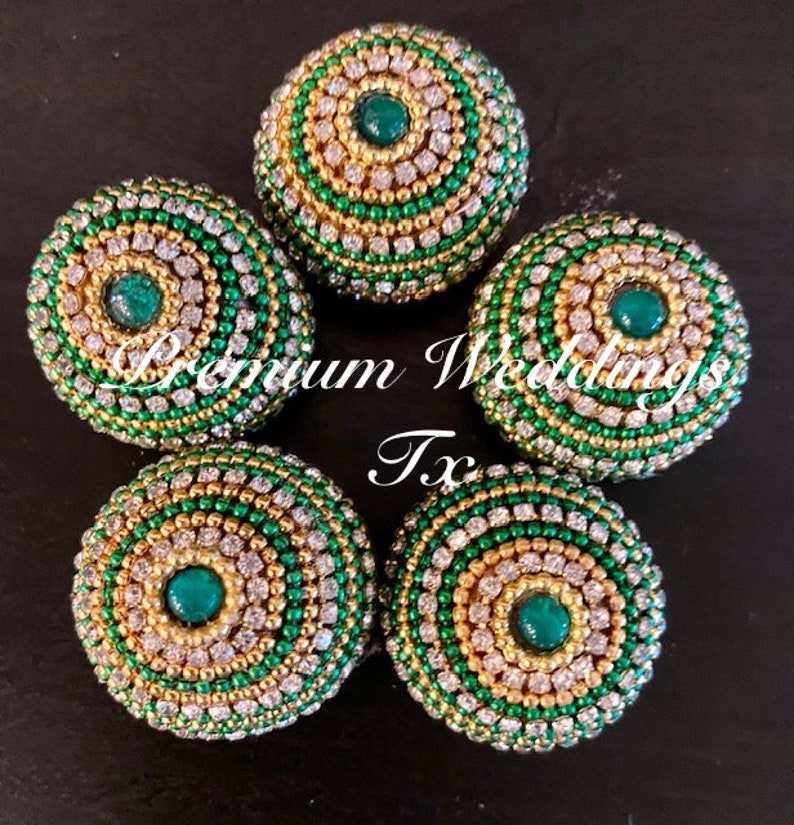 Decorative Supari: Handmade Beaded Wedding Puja Decor - Etsy