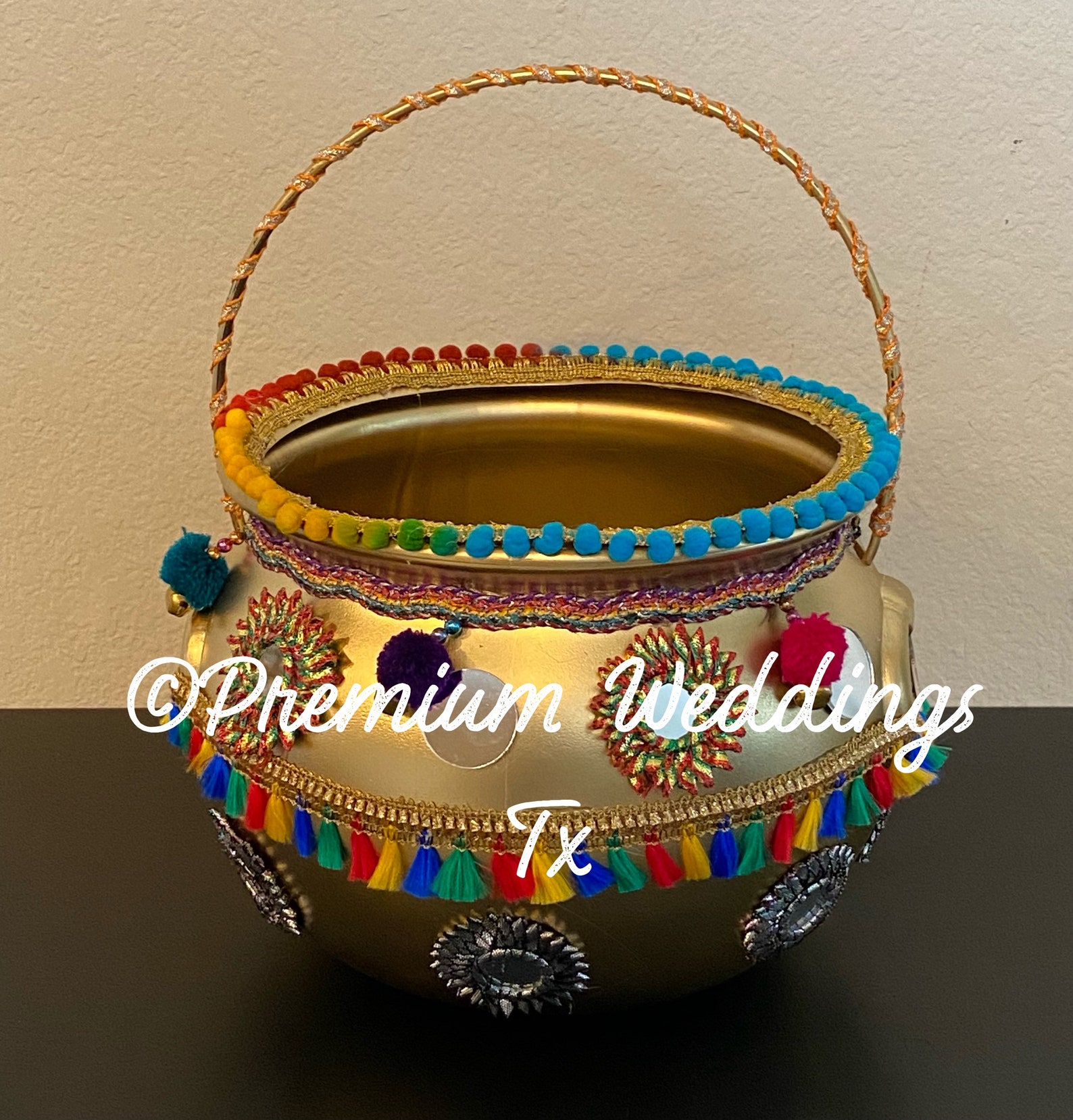 1ct Flower Basket Matka Matkibasket Wedding Decor Shaadi | Etsy