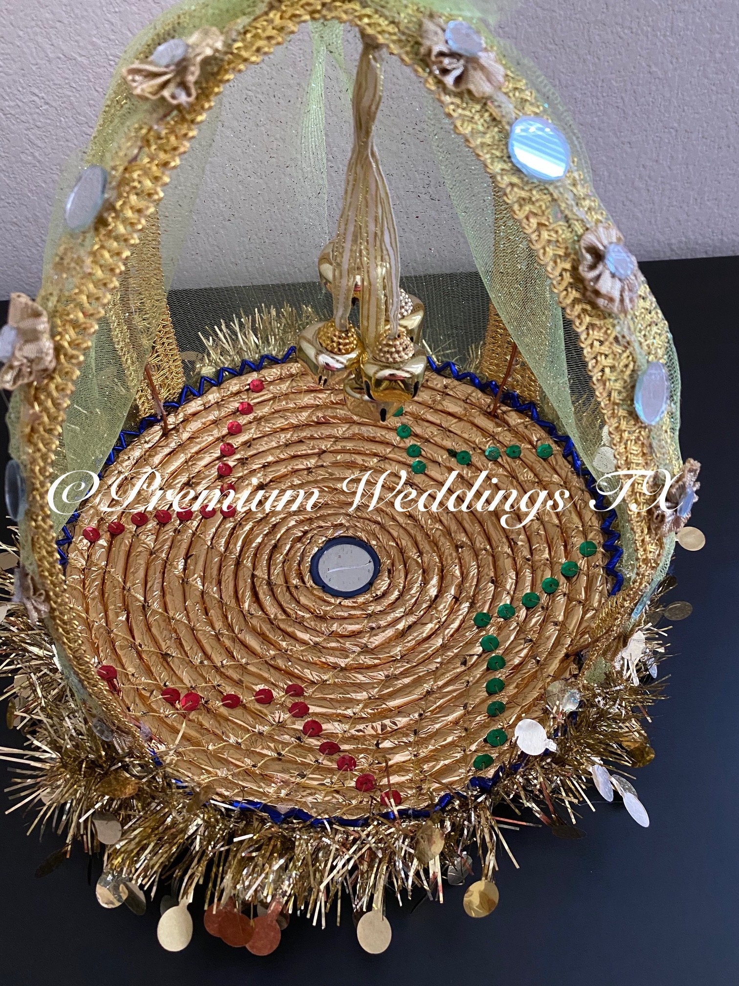 Decorative Large Thaal Foil Thaal Mehndi Thaal Mehndi - Etsy