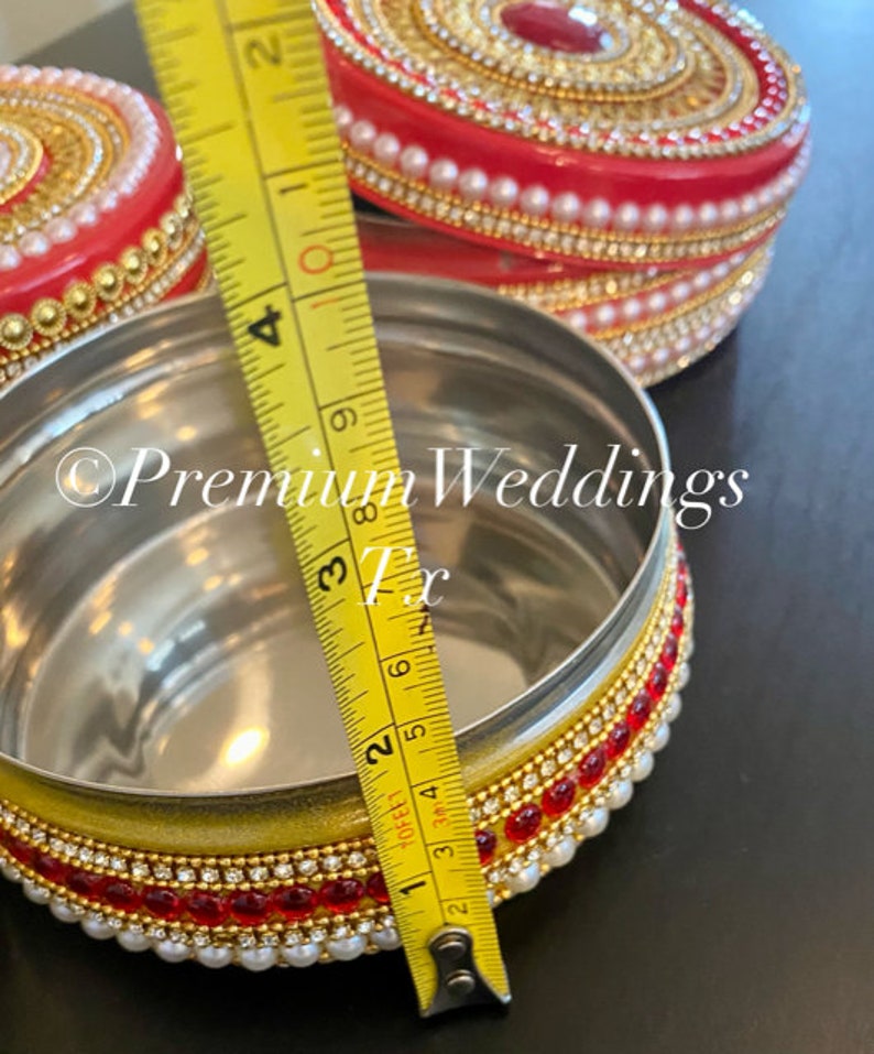 Handmade Mithai Gift Box: Beaded Indian Wedding Decor - 1 Box - Etsy