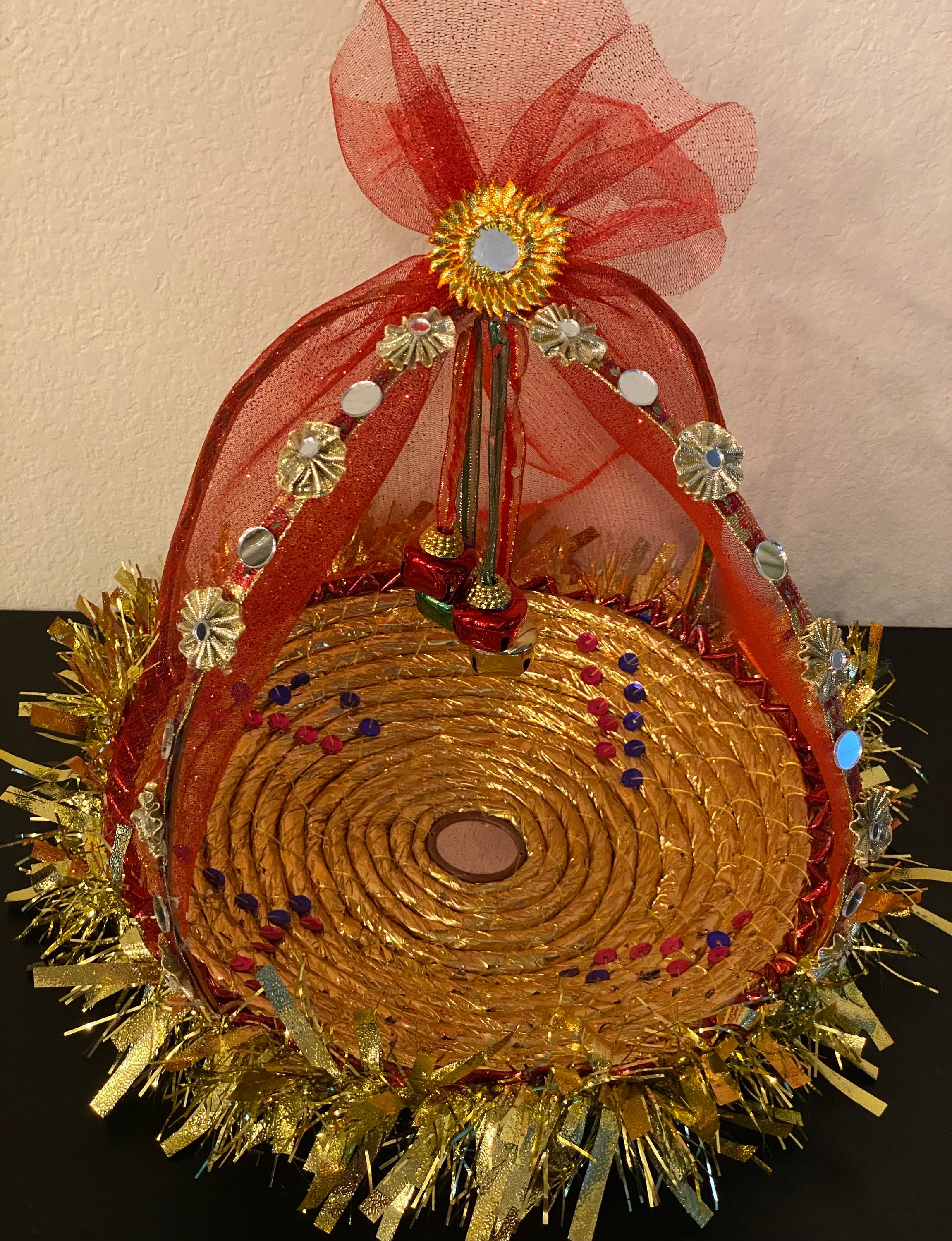 Large Tokri Mehndi Tokri Foil Thaal Mehndi Thaal Mehndi | Etsy