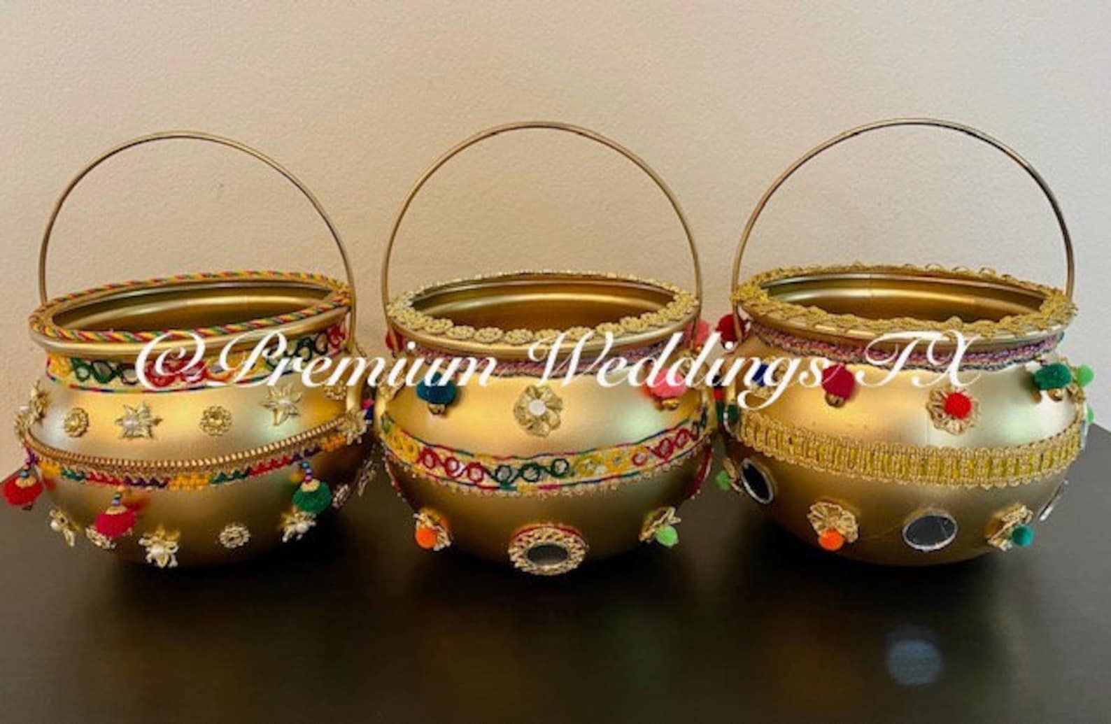 1ct Flower Basket Matka Matkibasket Wedding Decor Shaadi - Etsy