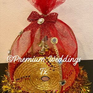 Large Tokri, Mehndi Tokri , Foil Thaal, Mehndi Thaal, Mehndi Plate ...